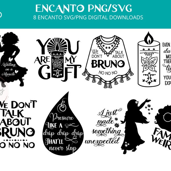 Encanto Svg Cricut - Etsy