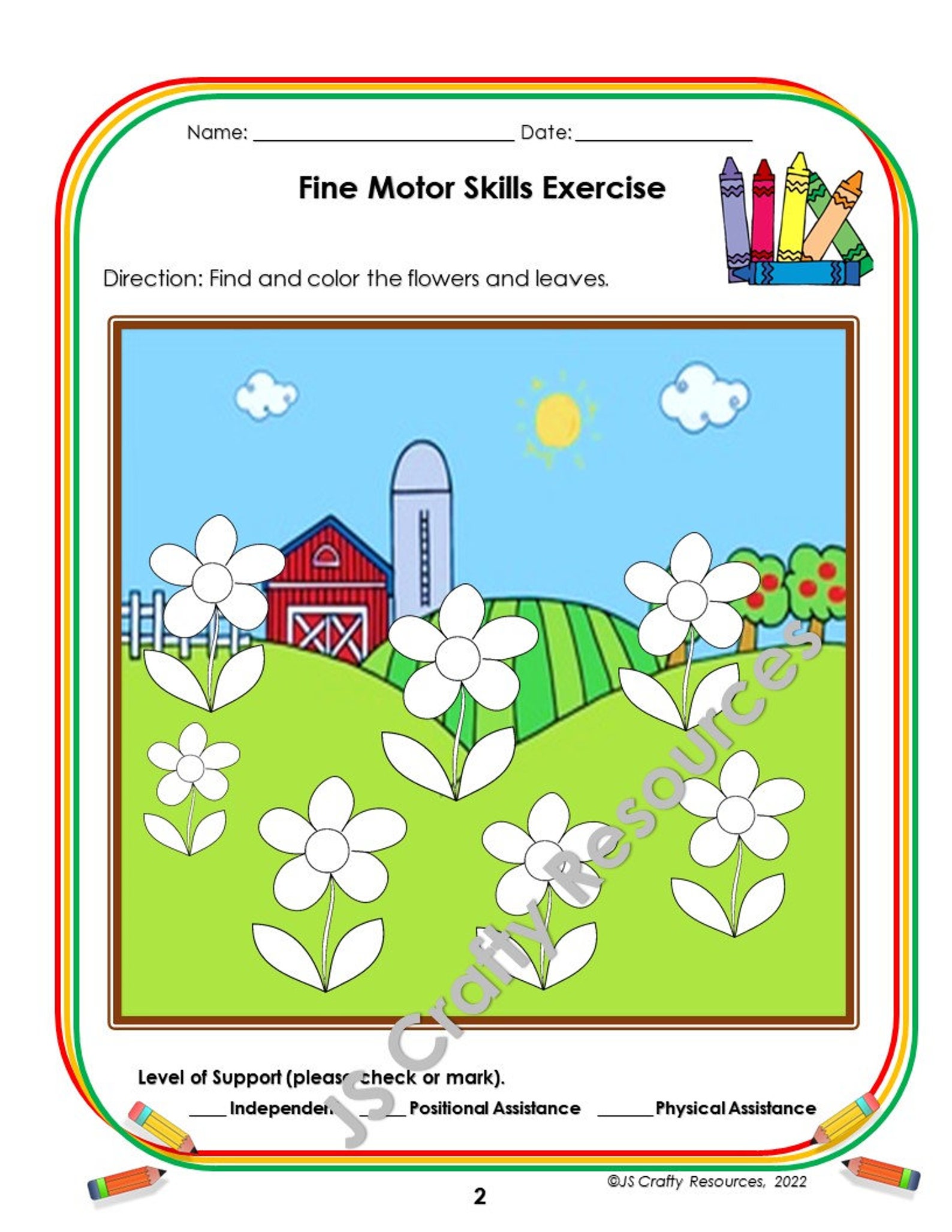 Writing Skills Development Activities Pre-k to K - Etsy