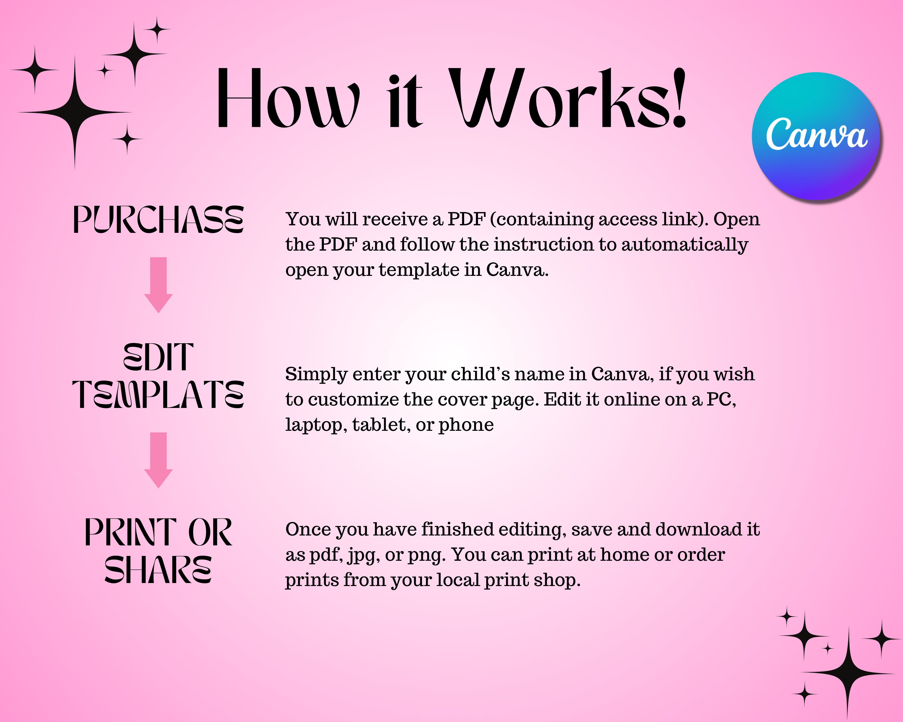 Toddler Learning Journal DIGITAL PRINTABLES | Customizable Cover Page ...