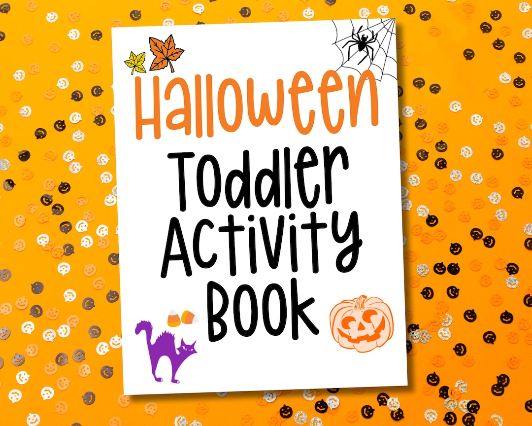 Halloween Learning Activity Book Printables | Digital Download ...