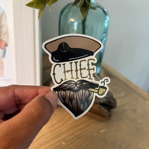Navy Chief Vinyl Sticker - USN Goat Locker Pride (3x2 Inch) - Etsy