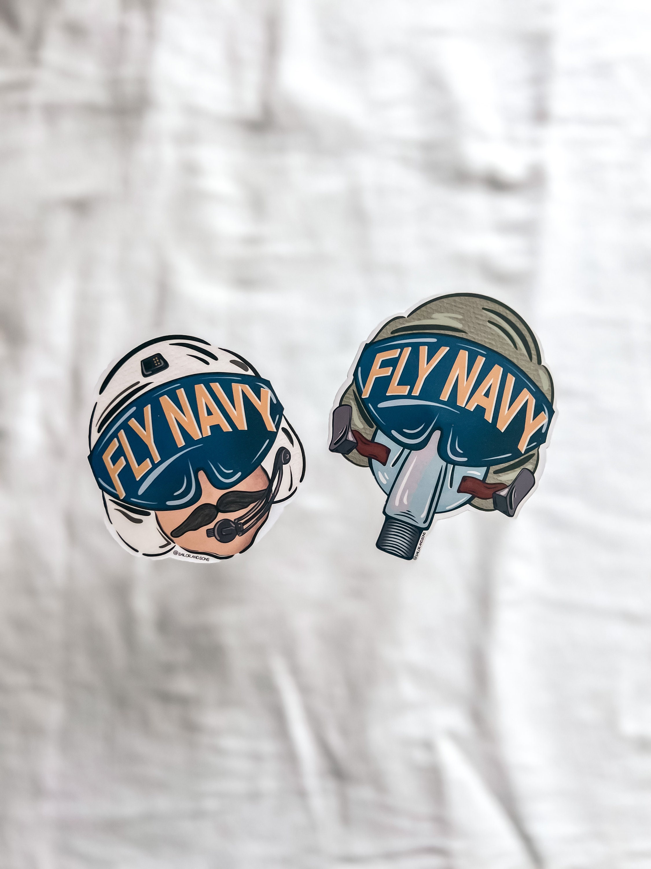 Fly Navy HELO Helmet Sticker: Weather Resistant Vinyl (3x2.75 Inch) - Etsy