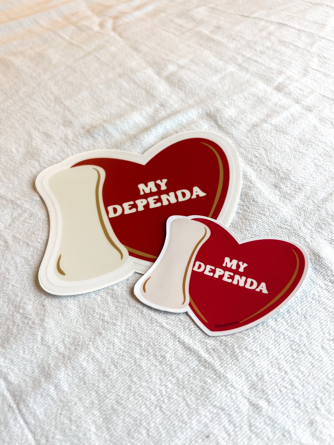 I Heart My Dependa Car Sticker - Military Wife Gift (5x4 Inches) - Etsy