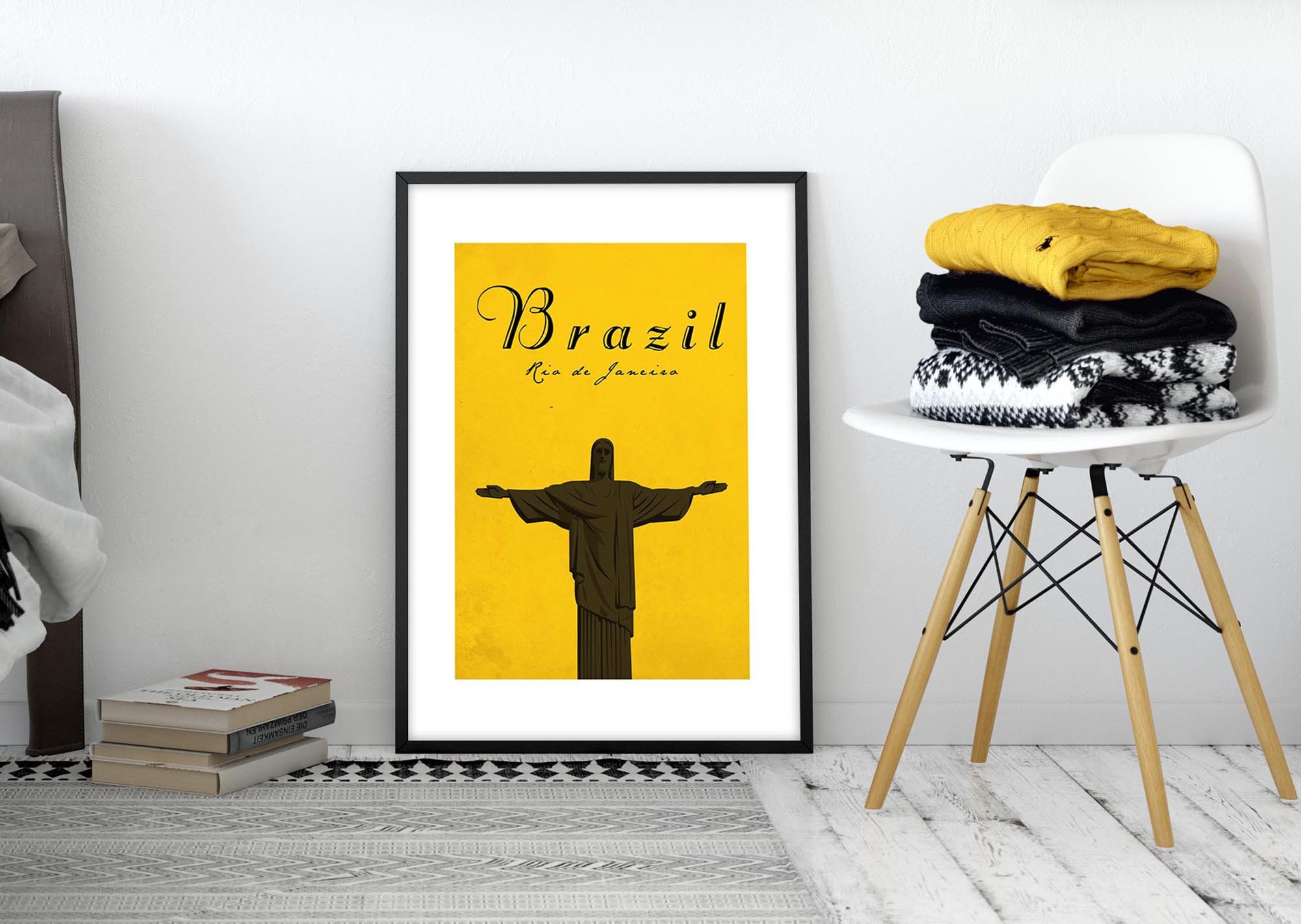 Printable Vintage Rio Poster | Rio De Janeiro, Rio De Janeiro Poster ...