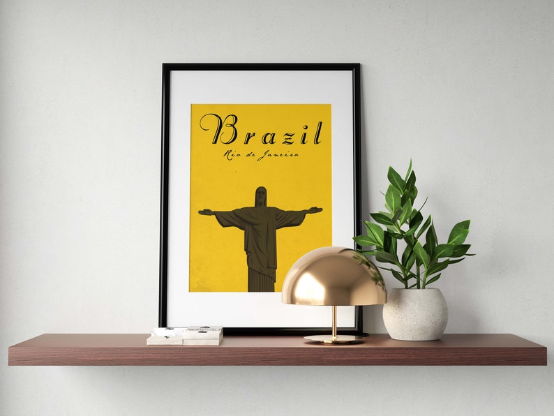 Printable Vintage Rio Poster | Rio De Janeiro, Rio De Janeiro Poster ...