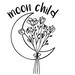 Moon Child Decal | Moon Child Sticker - Etsy