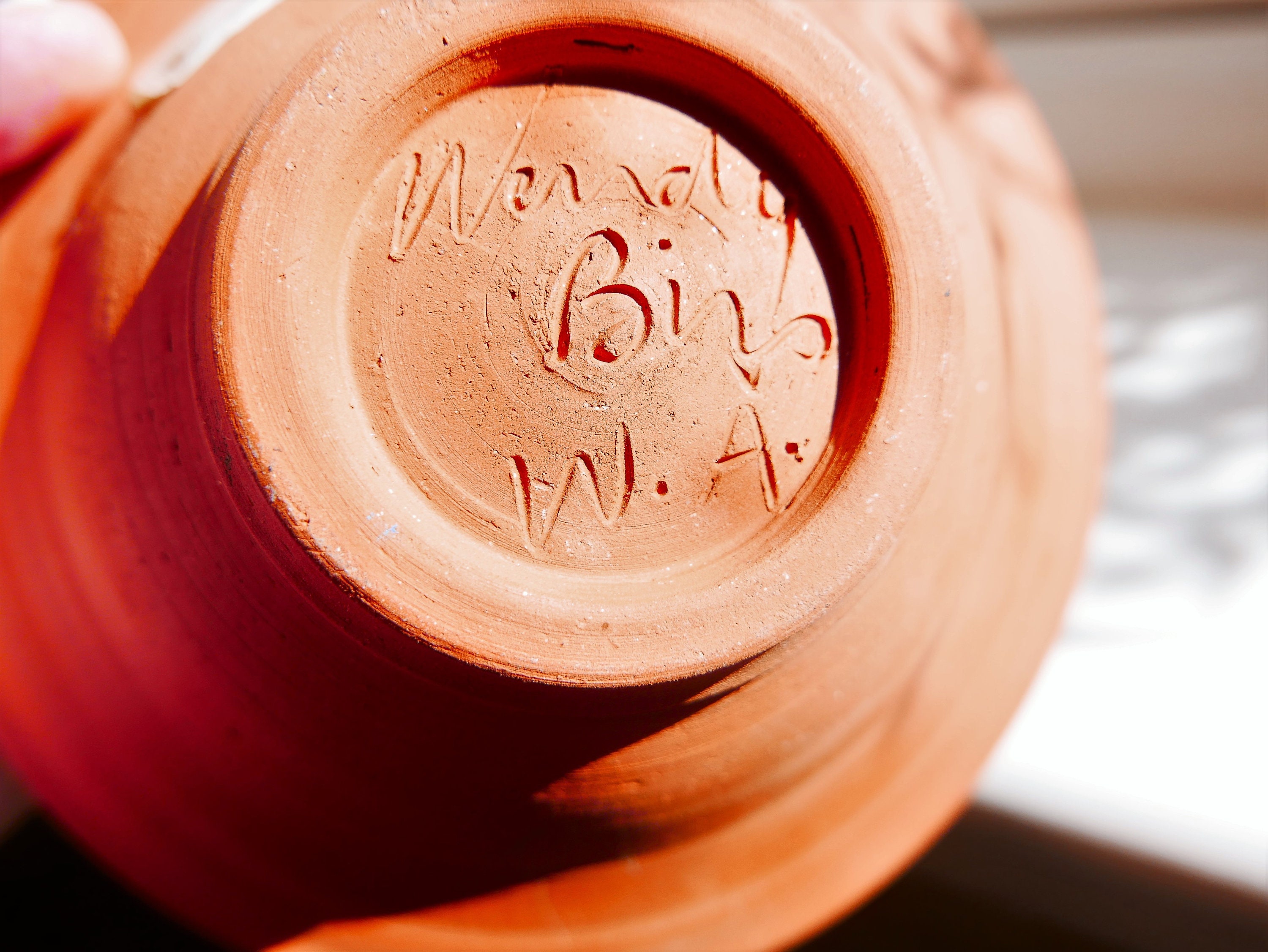 Vintage WENDY BINKS Australian Pottery Bowl, Featuring a Cockatoo Bird ...