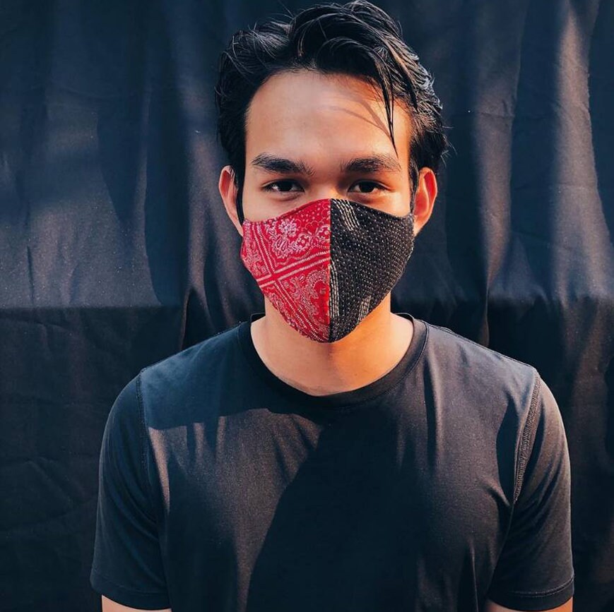 Cotton Face Mask Fabric Mask on Etsy Only unique Design - Etsy