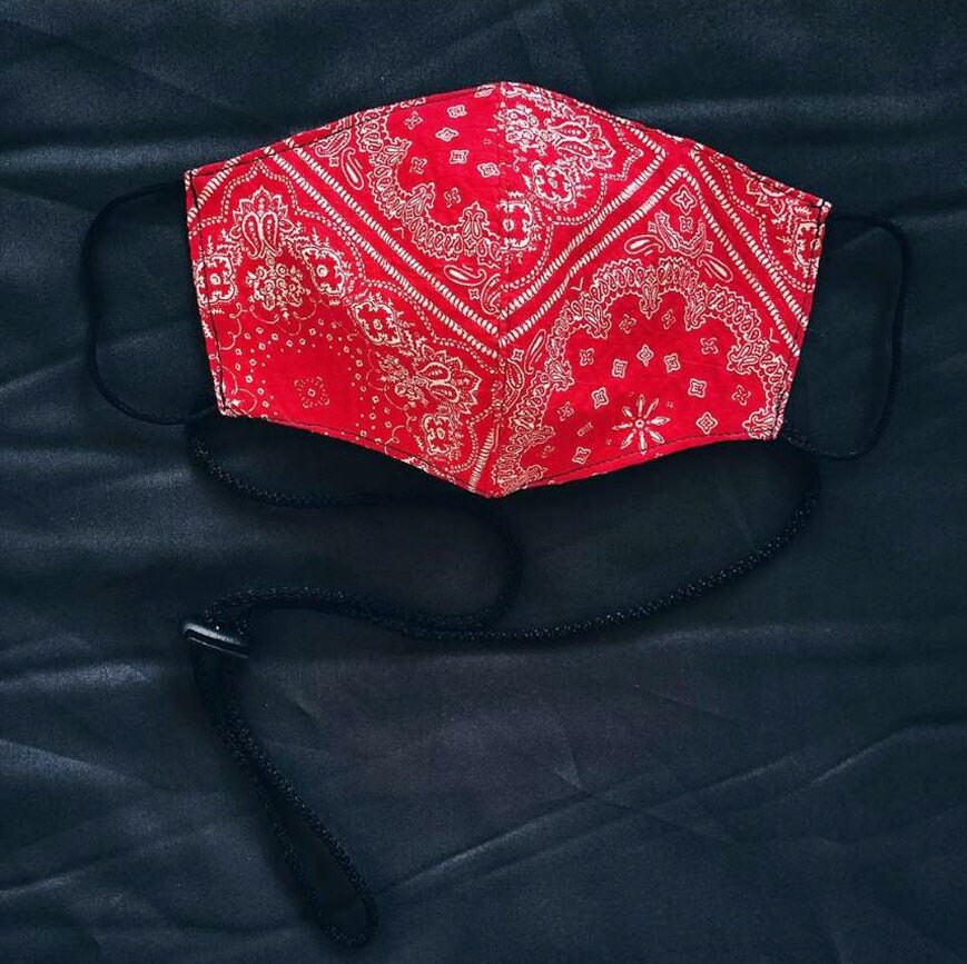 Cotton Face Mask Fabric Mask on Etsy Only unique Design - Etsy