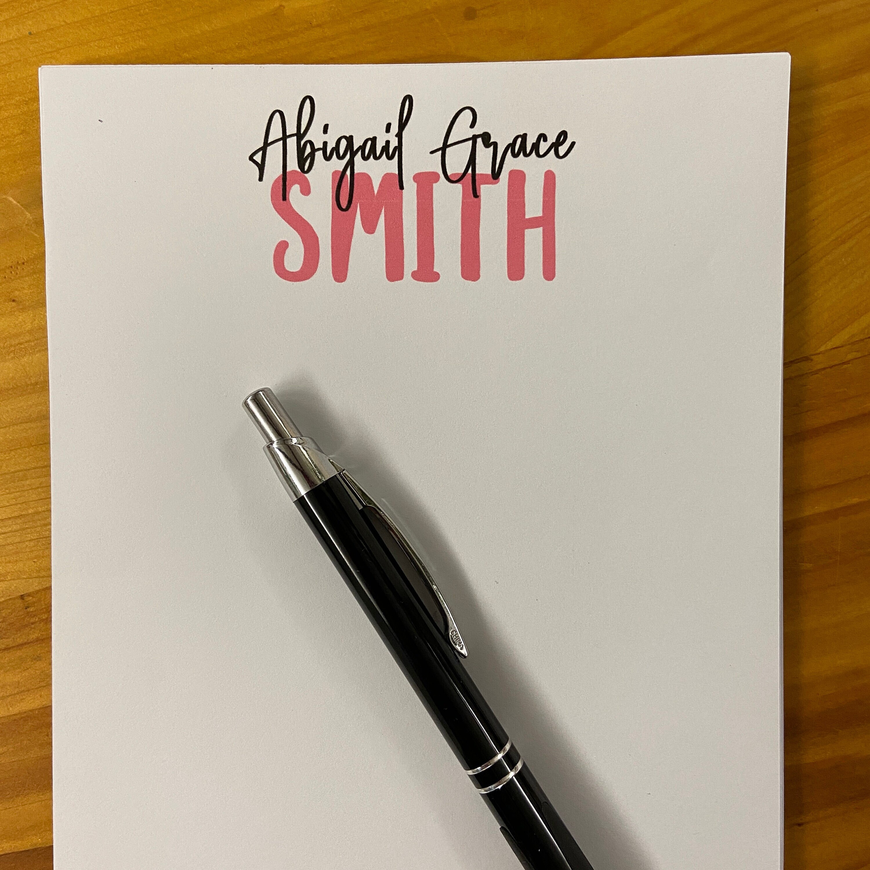 Personalized Handwritten Notepad Personalized Stationery - Etsy