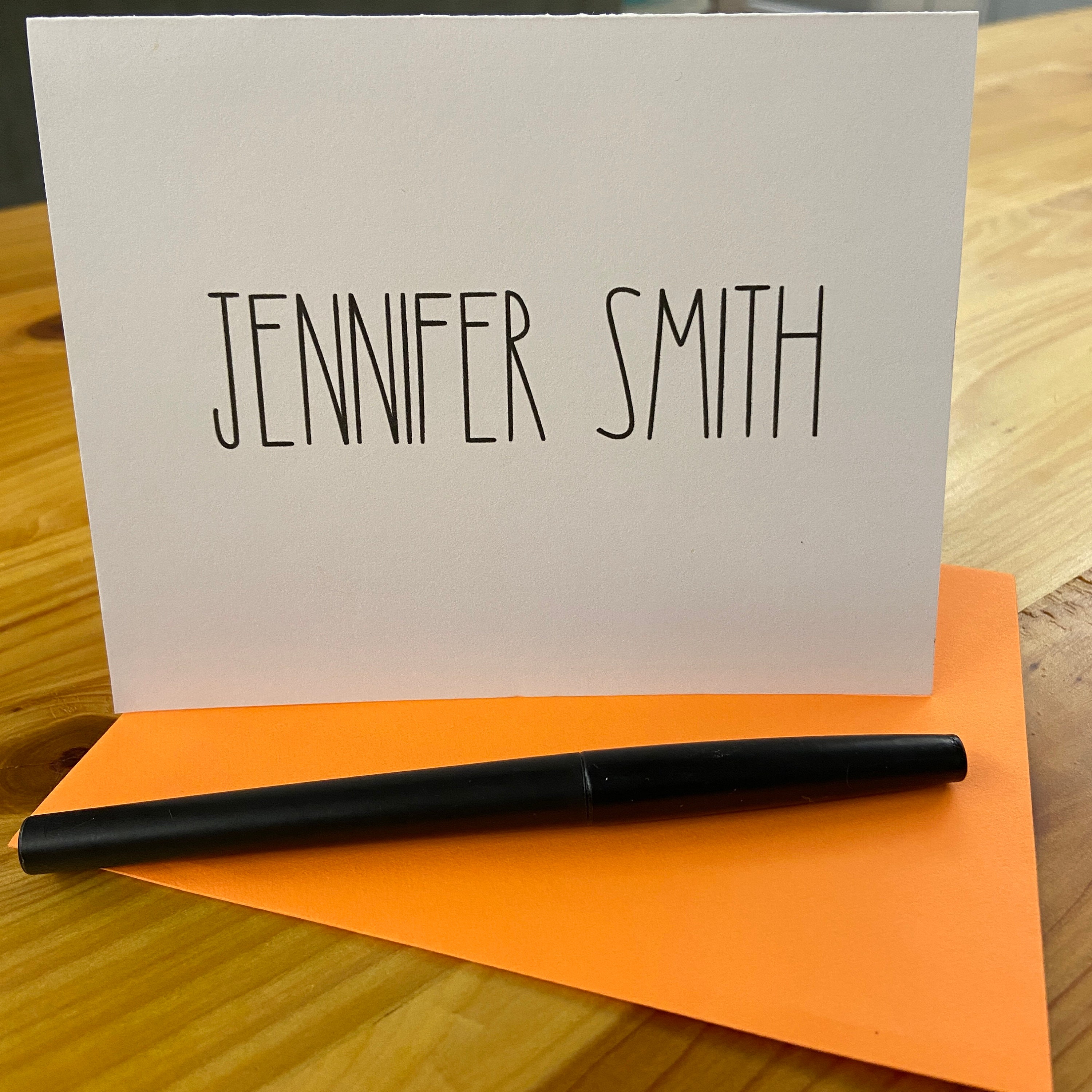 10 Farmhouse Rae Dunn Inspired Personalized Notecards & | Etsy