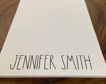 Rae Dunn Note Pad - Etsy