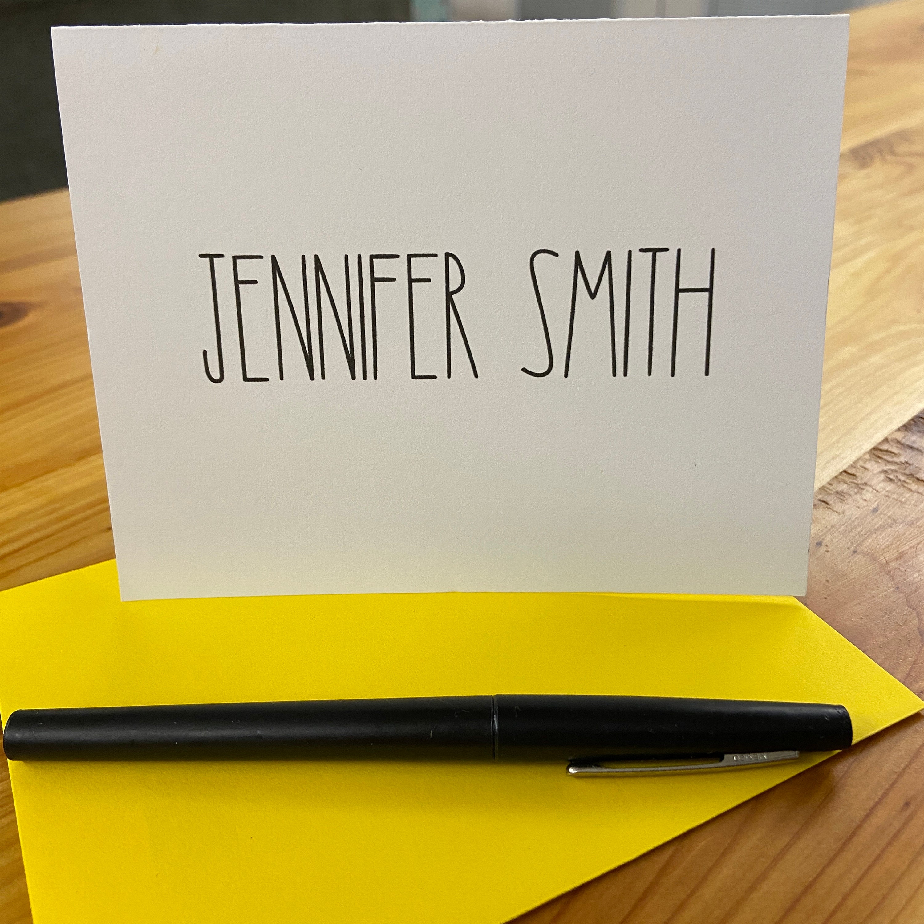 10 Farmhouse Rae Dunn Inspired Personalized Notecards & | Etsy