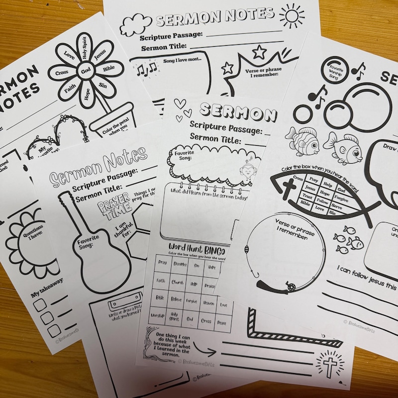 Spring Coloring Church - Etsy