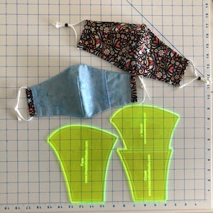 DIY Olson Mask Template to Make Masks in Bulk - Etsy