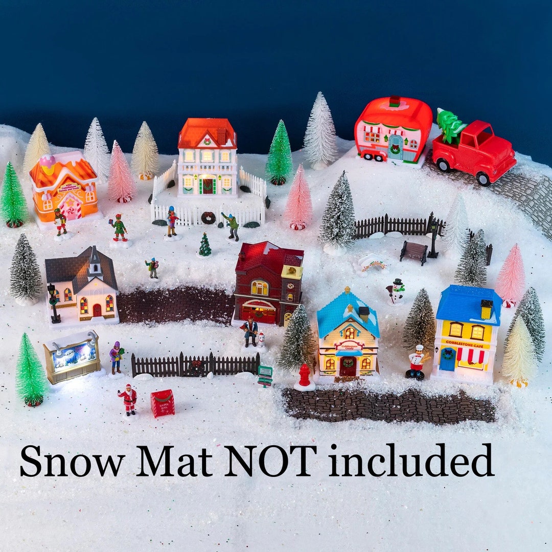 Cobblestone Corners 2022 Christmas Village Collection Set - Etsy