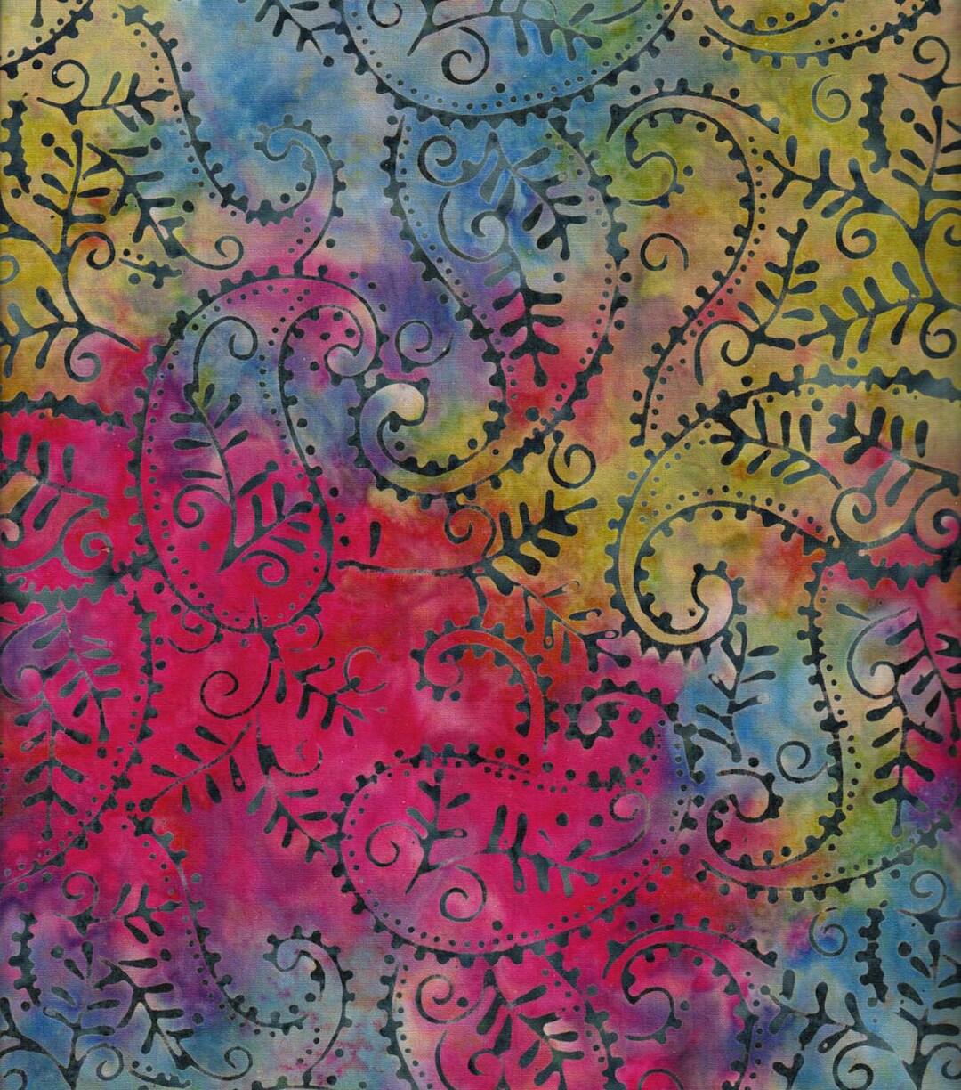 Batik Cotton Fabricfabrickids Fabricfabric by the Yard100% - Etsy