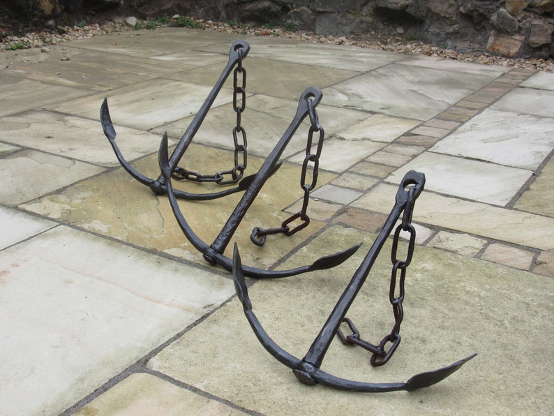 Handmade Anchor Sculpture Forged by Scottish Blacksmith - Etsy