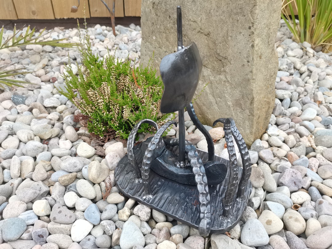 Kraken Sculpture Handmade by a Blacksmith - Etsy