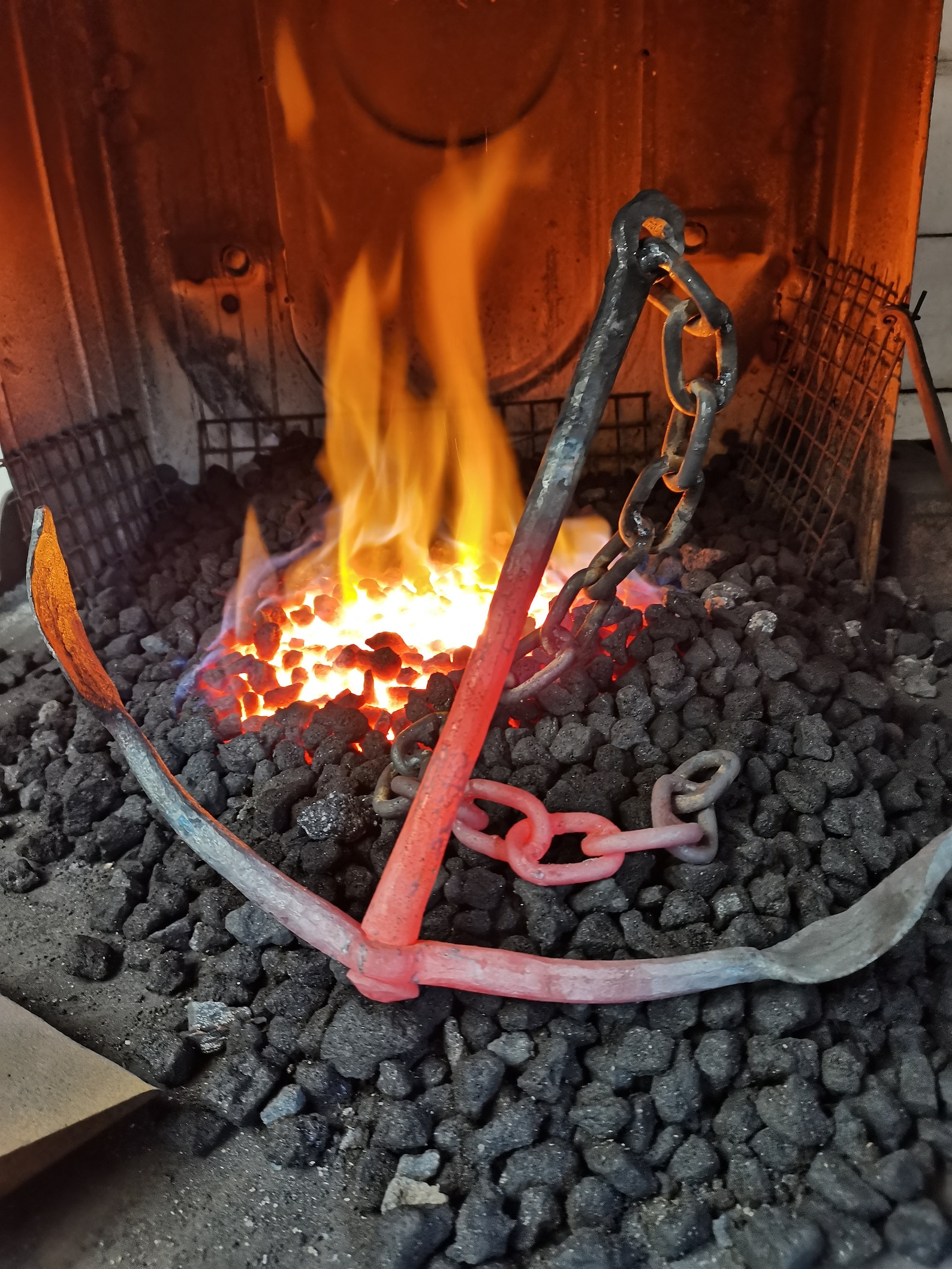 Handmade Anchor Sculpture Forged by Scottish Blacksmith - Etsy