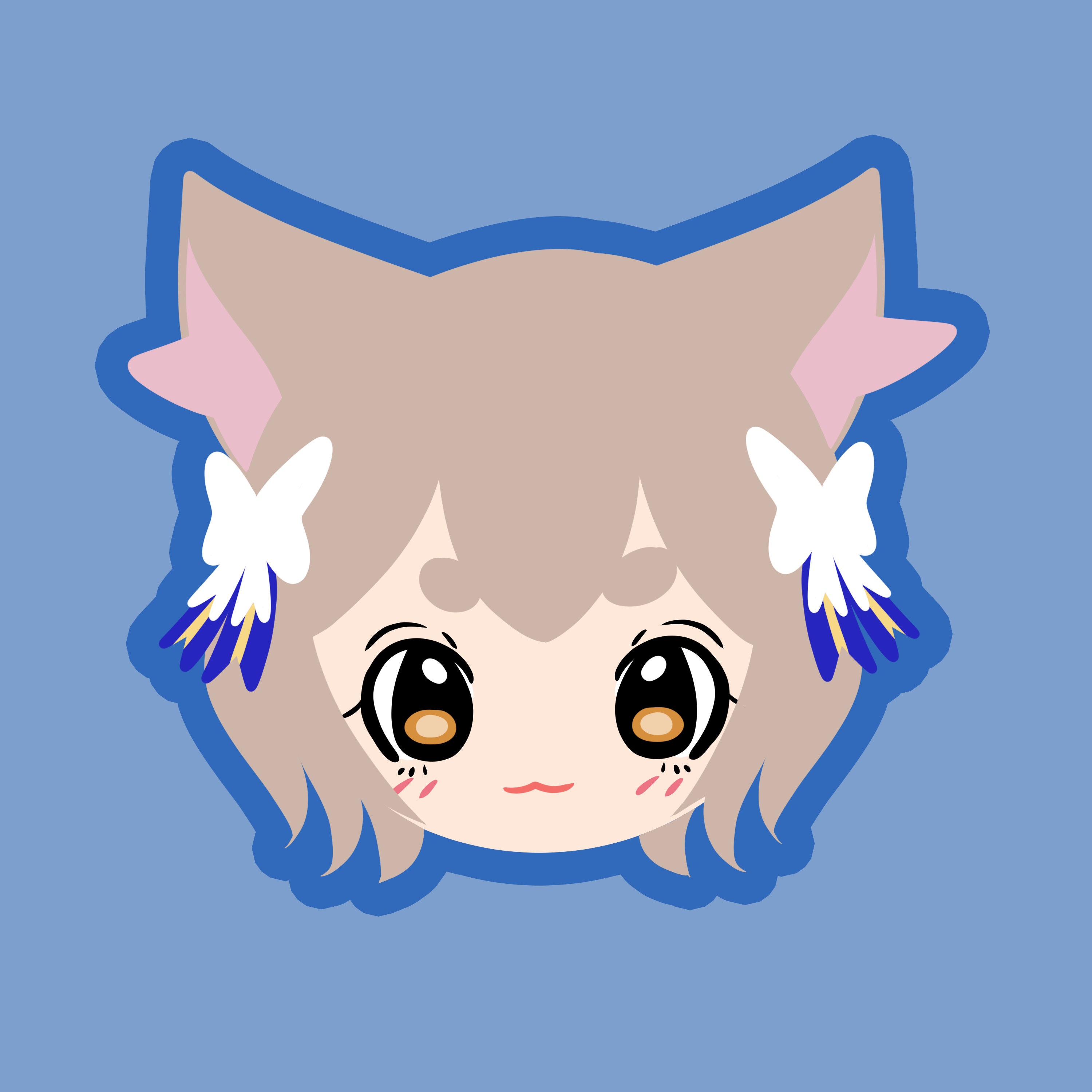 Chibi Felix Anime Sticker Kawaii Cute Anime Sticker | Etsy