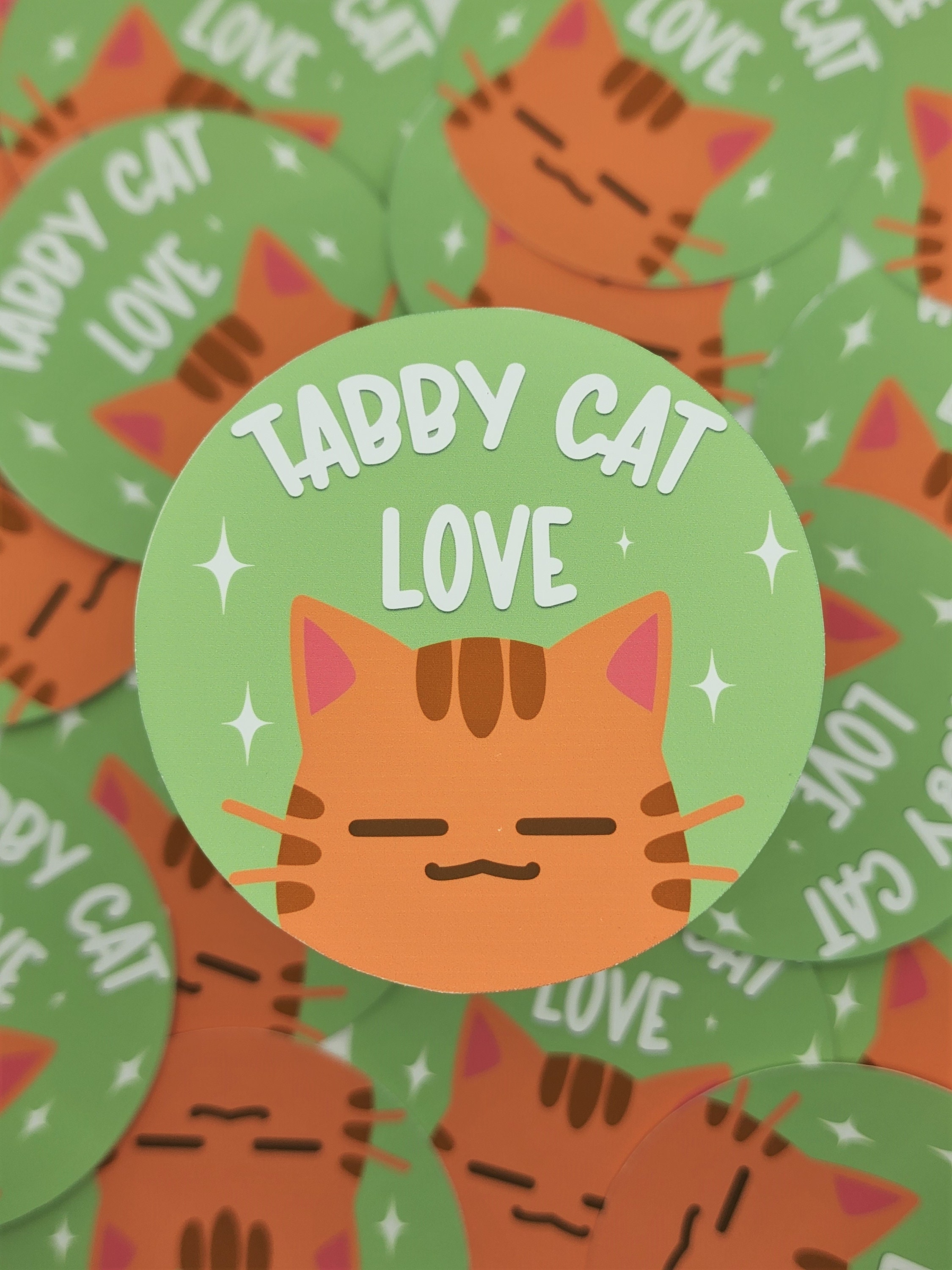 Cat Love Stickers, Cat Club, Cat Appreciation, Water Bottle Stickers ...