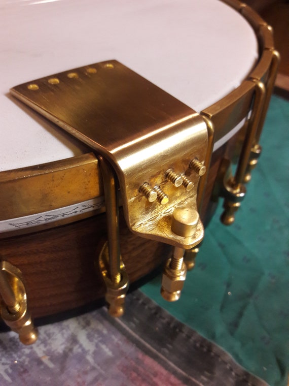 Brass Tailpiece for 5 String Banjo Hand Cut - Etsy