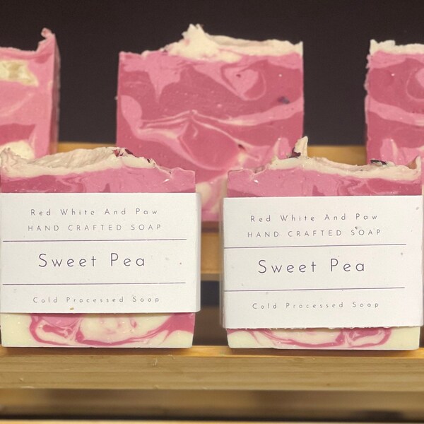 Sweet Pea Soap - Etsy