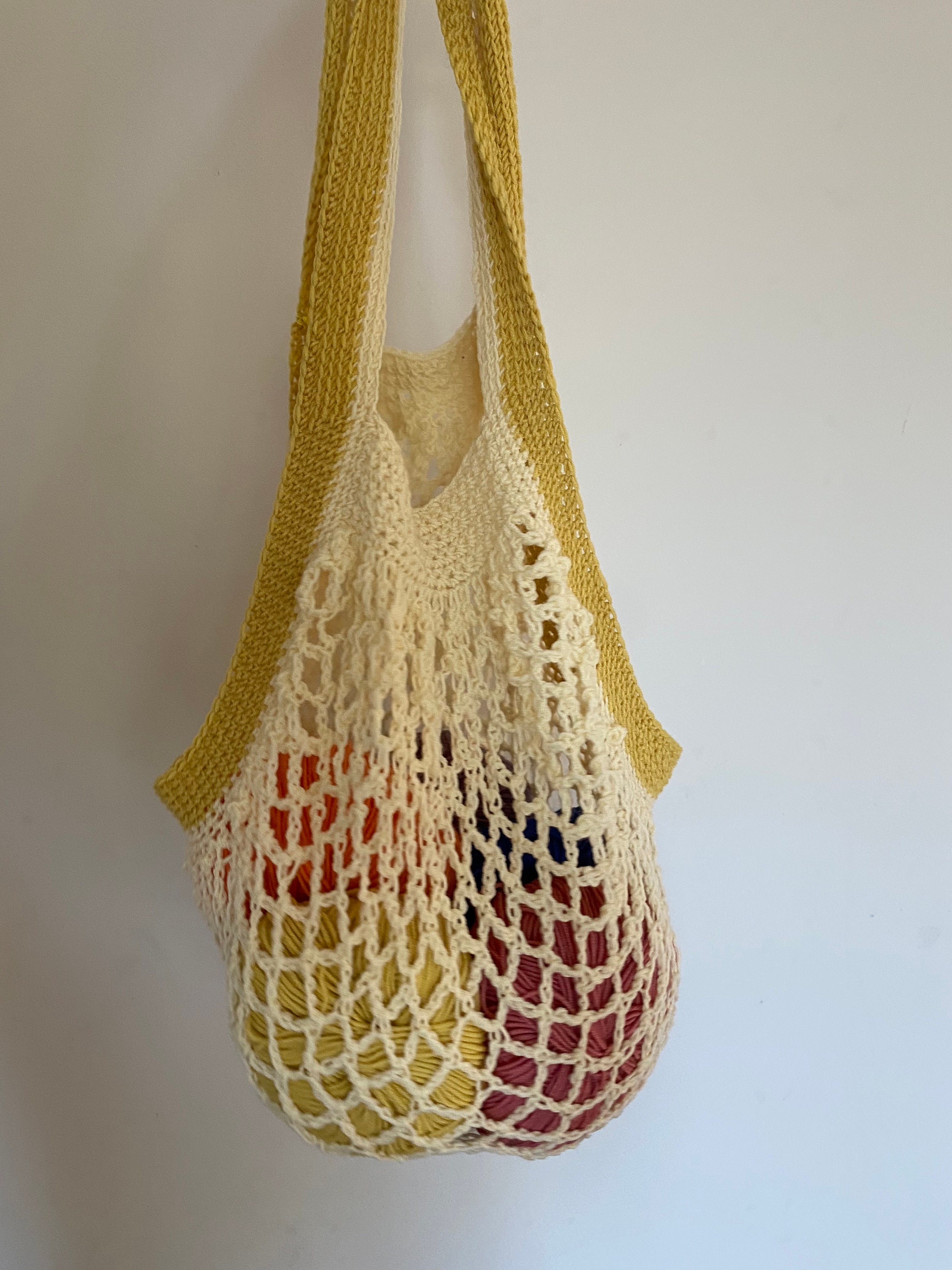 Handmade Crochet Market Bags - Etsy