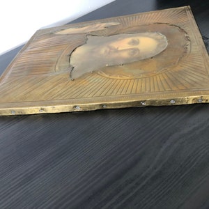 Old Icon of Jesus Christ Oliography - Etsy