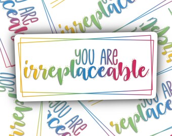 Irreplaceable | Etsy
