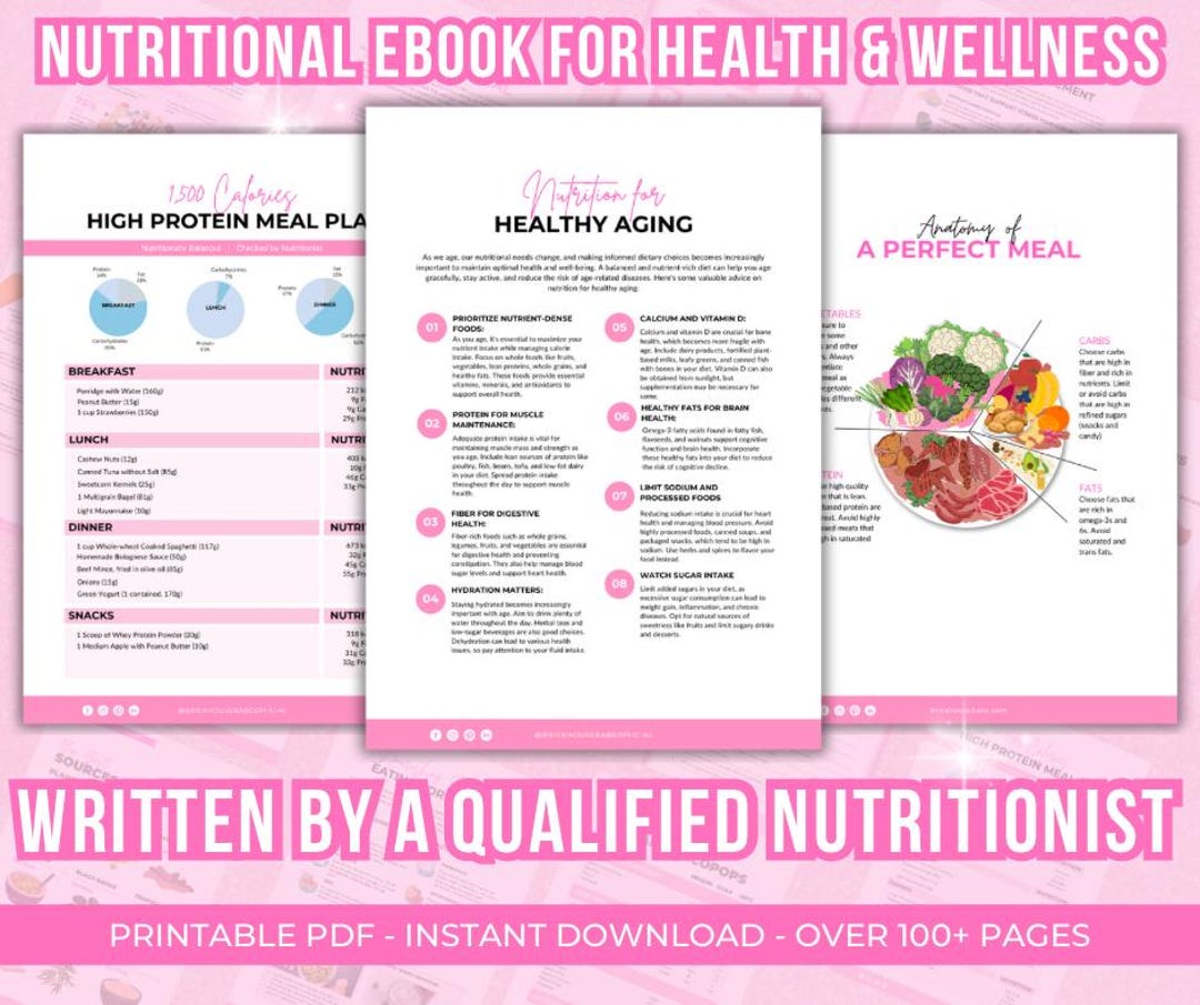 Nutrition Guide Ebook, Nutrition Facts, Grocery List, Coaching Guide ...