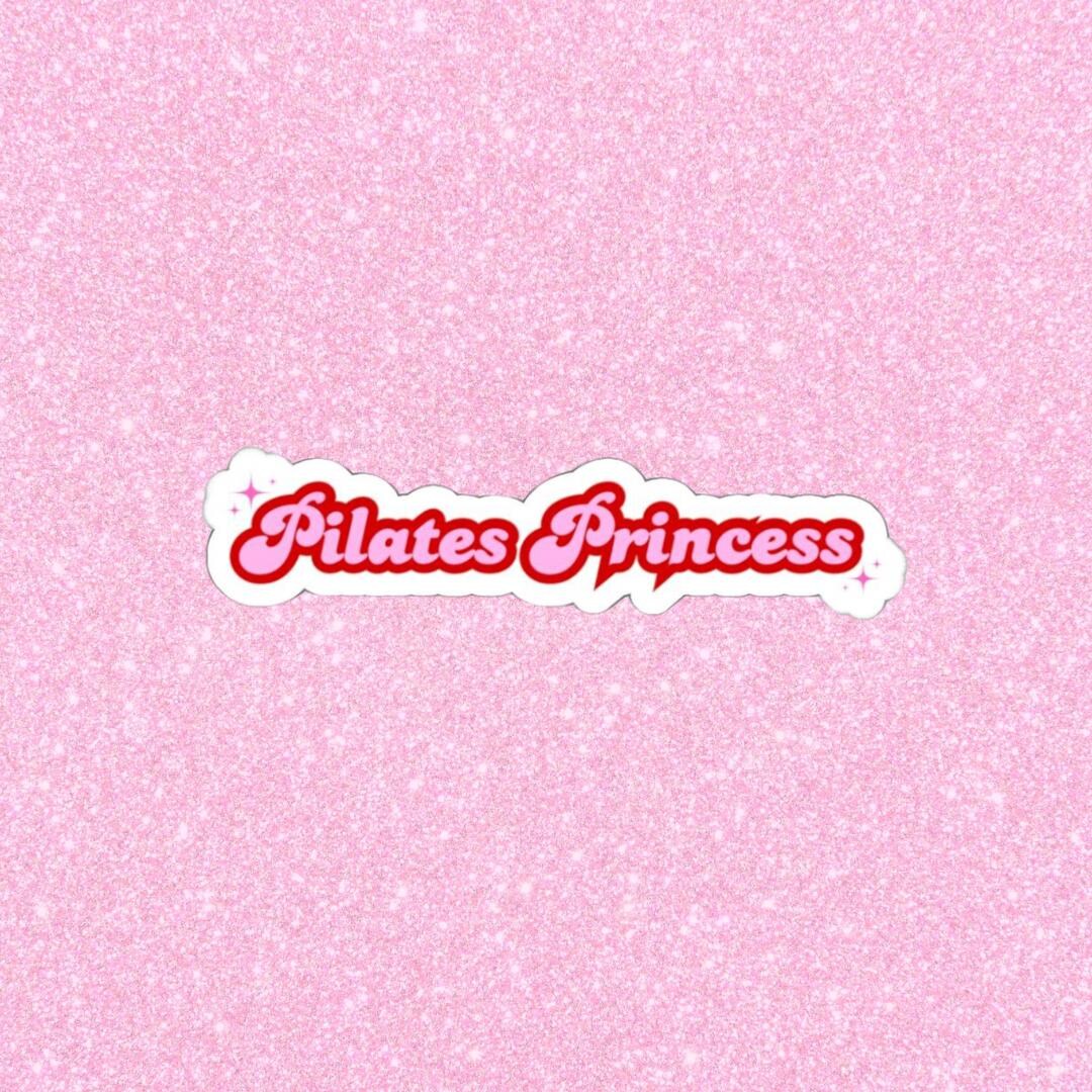 Pink Pilates Stickers for Water Bottles, Car, Ipad, Laptop, Fitness ...