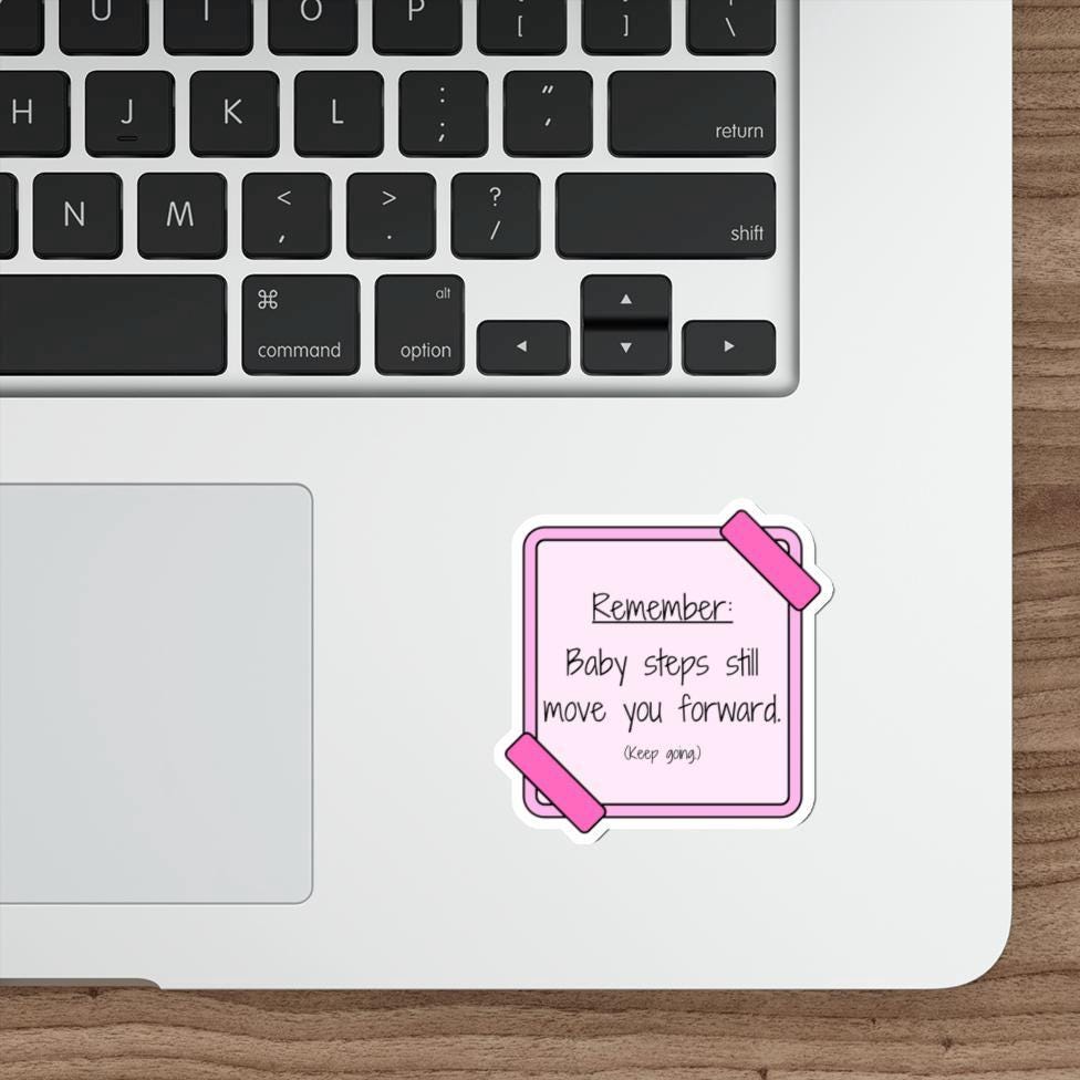 Inspirational Stickers for Water Bottles, Mental Health Stickers for ...