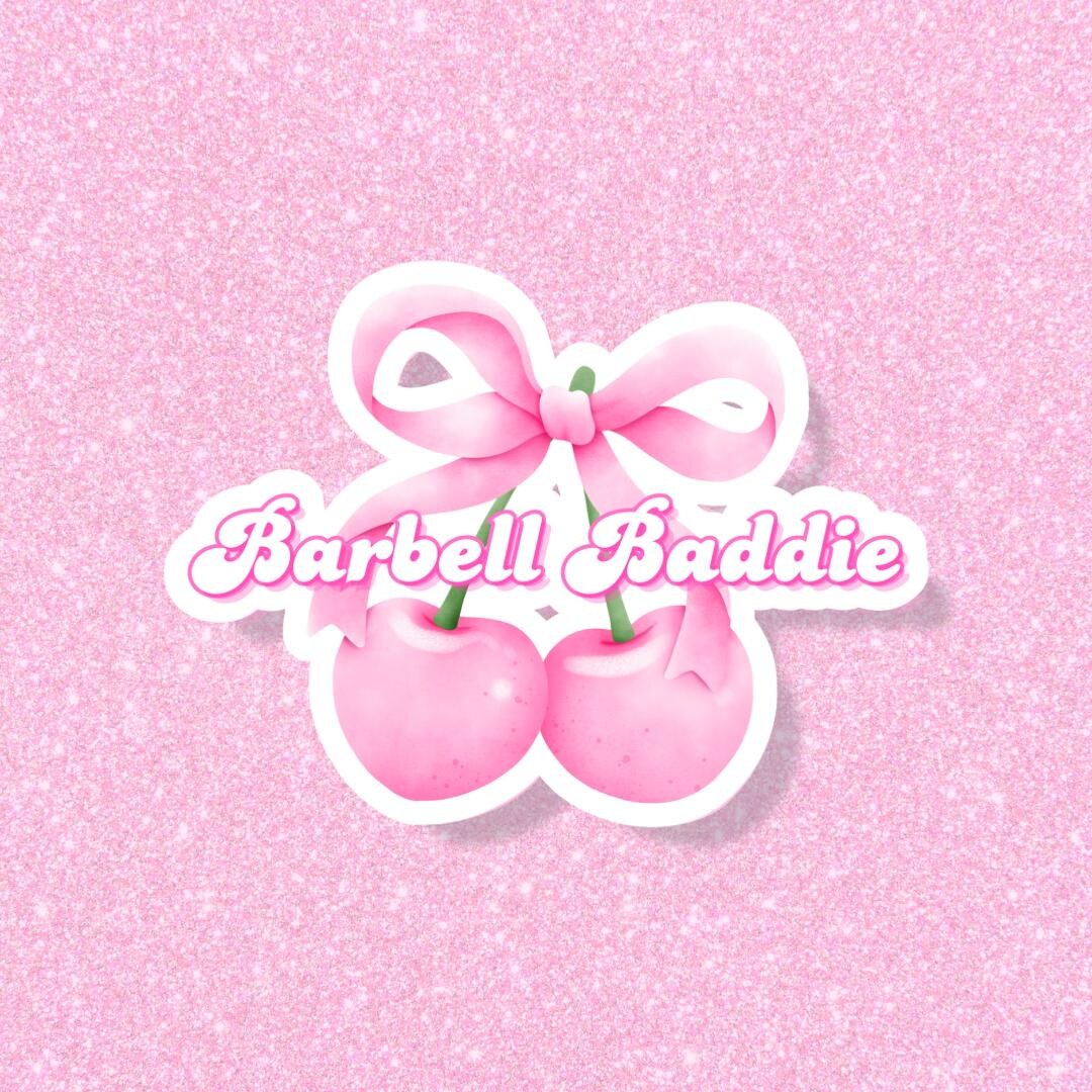 Cherry Fitness Stickers for Water Bottles, Car, Ipad, Laptop, Pink ...