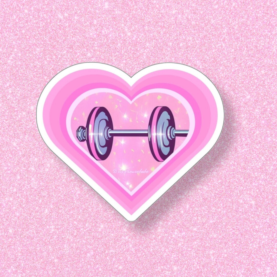 Fitness Stickers for Water Bottle, Laptop, Ipad, Cups, Cute Water ...