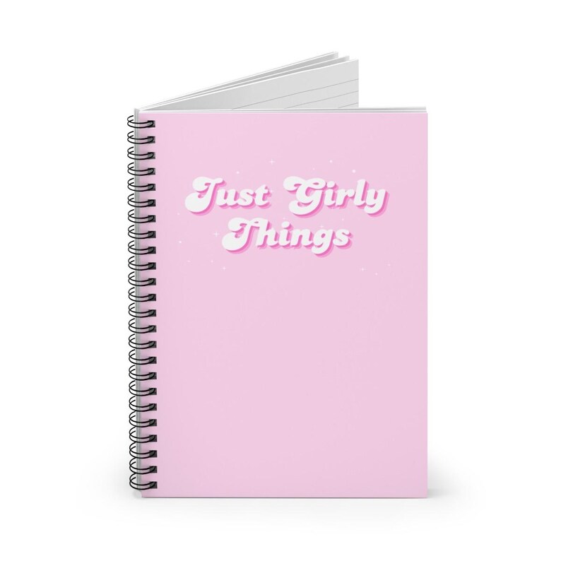 Girly Fitness Journal Planner, Pink Lifestyle Wellness Journal, Weight ...