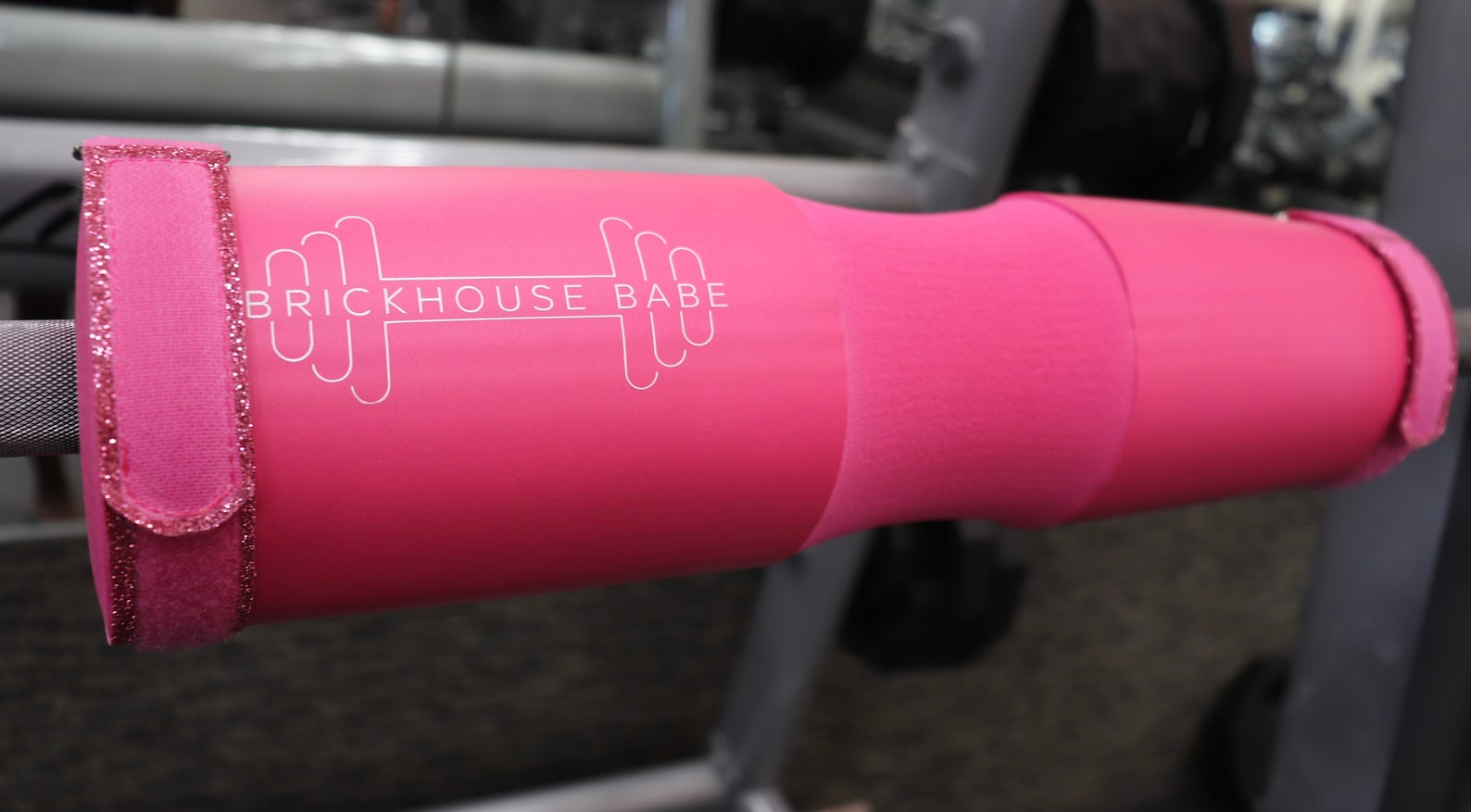 Pink Barbell Pad W Glitter Straps Carrying Bag Pink - Etsy