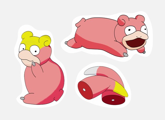 Craft Supplies & Tools Stickers Slowpoke sticker etna.com.pe