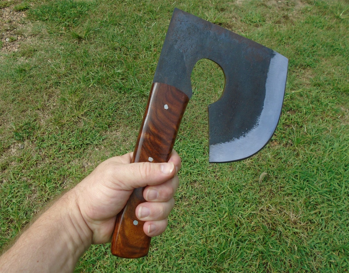 Personalized Wood Axe With Leather Sheath Rosewood Handle | Etsy