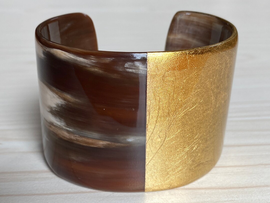 Beautiful Horn Bracelet, Horn Handmade Bangle Bracelet, Horn Jewelry ...