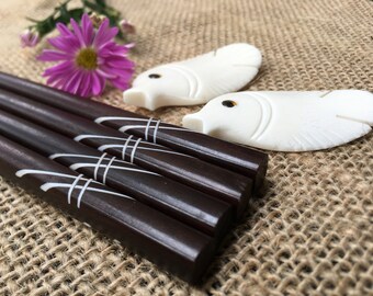 Bone Chopsticks Set - Etsy