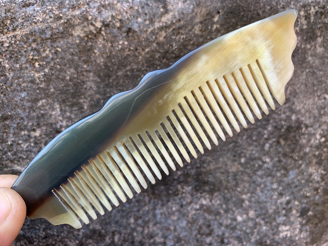 Beautiful Comb, Comb for Hair Buffalo Horn, Comb for Hair, Buffalo Horn ...
