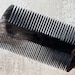 Big Size Dark Color Buffalo Horn Comb, Comb for Hair, Horn Comb, Anti ...