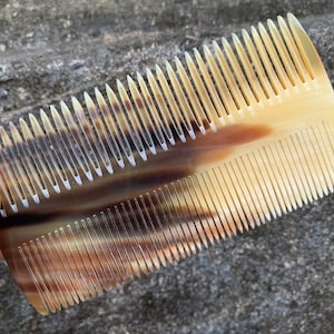 Big Size Buffalo Horn Comb, Comb for Hair, Horn Comb, Anti Static Comb ...