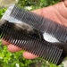 Big Size Dark Color Buffalo Horn Comb, Comb for Hair, Horn Comb, Anti ...