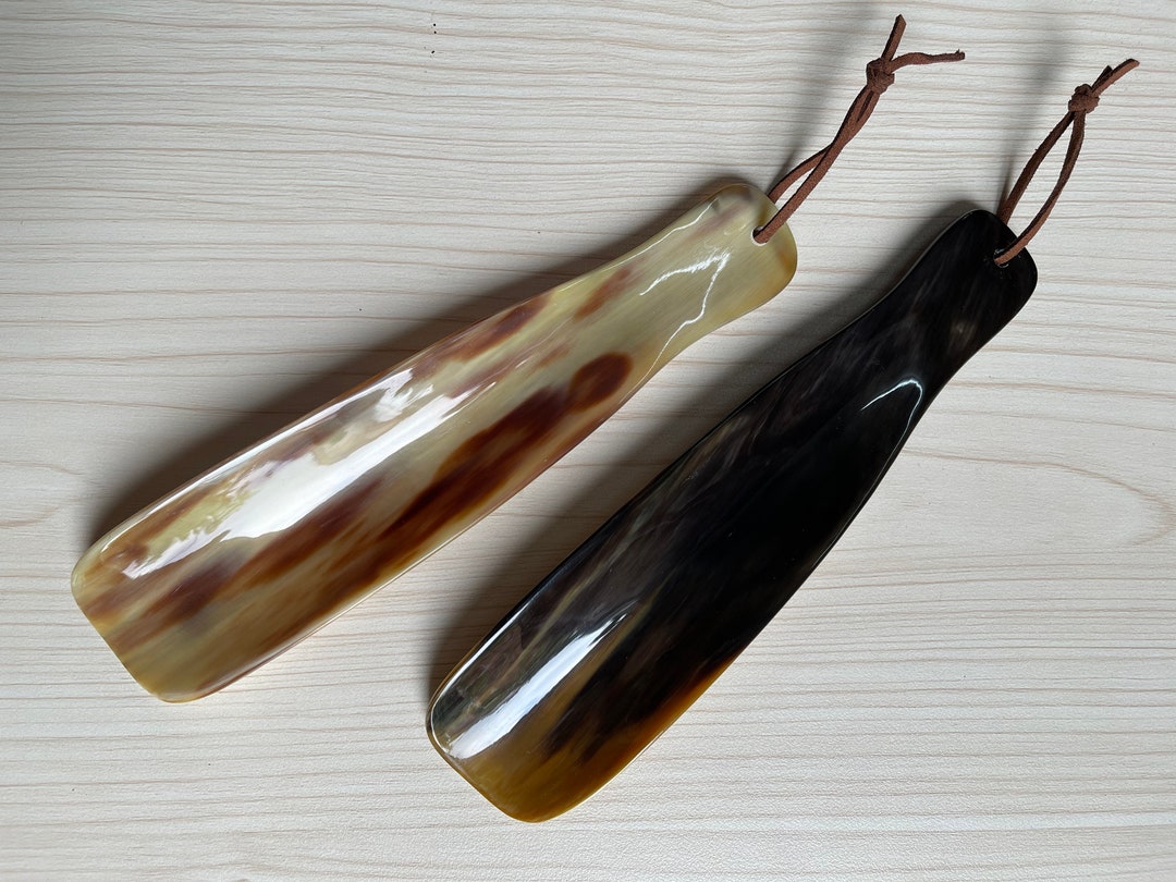 1 X Personalized Engraved Shoe Horn, Travel Shoe Horn, Long Handle Shoe ...