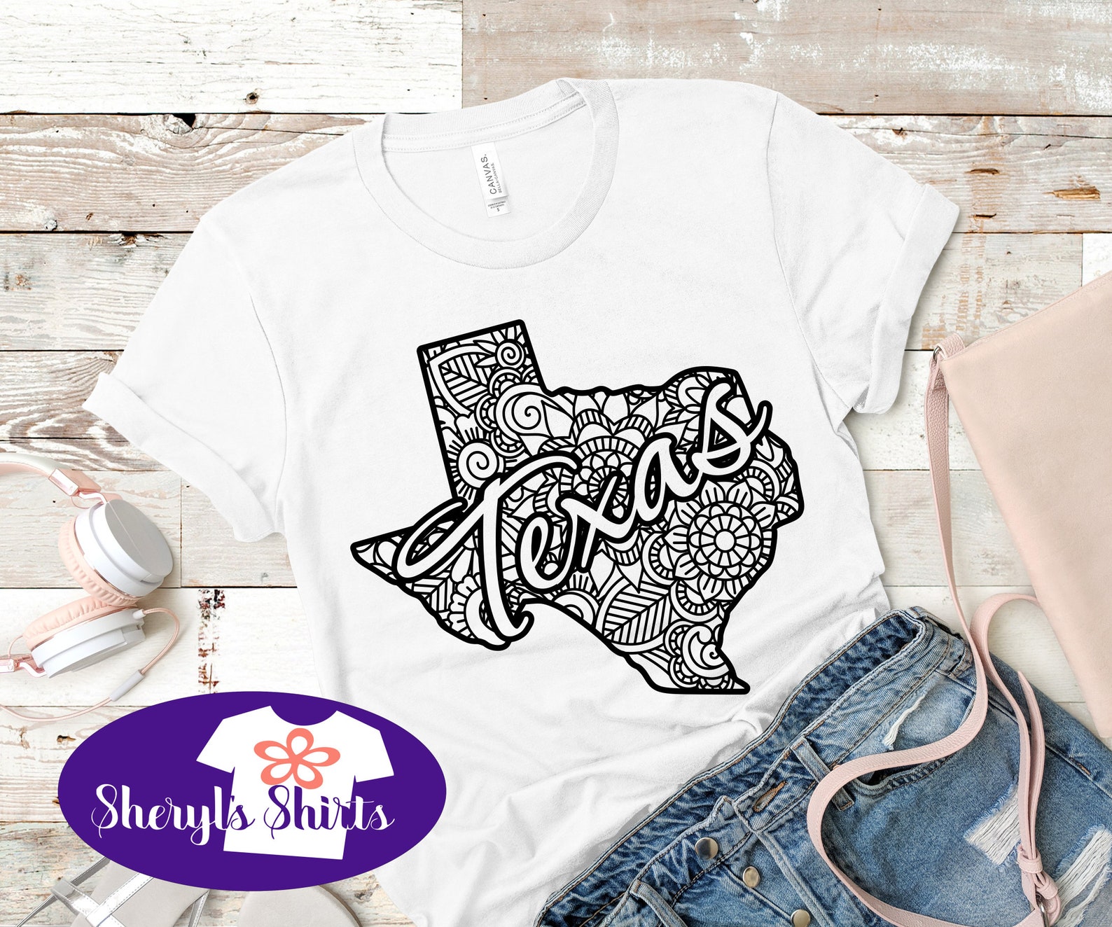 50 States Floral Mandala ALL 50 States SVG Eps PNG Dxf Digital - Etsy