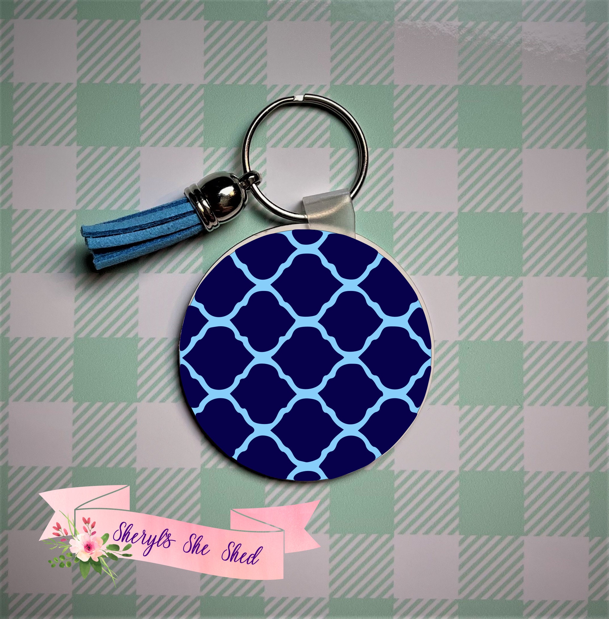 Circle Keychain Patterned Designs Digital SVG png EPS dxf PDF | Etsy