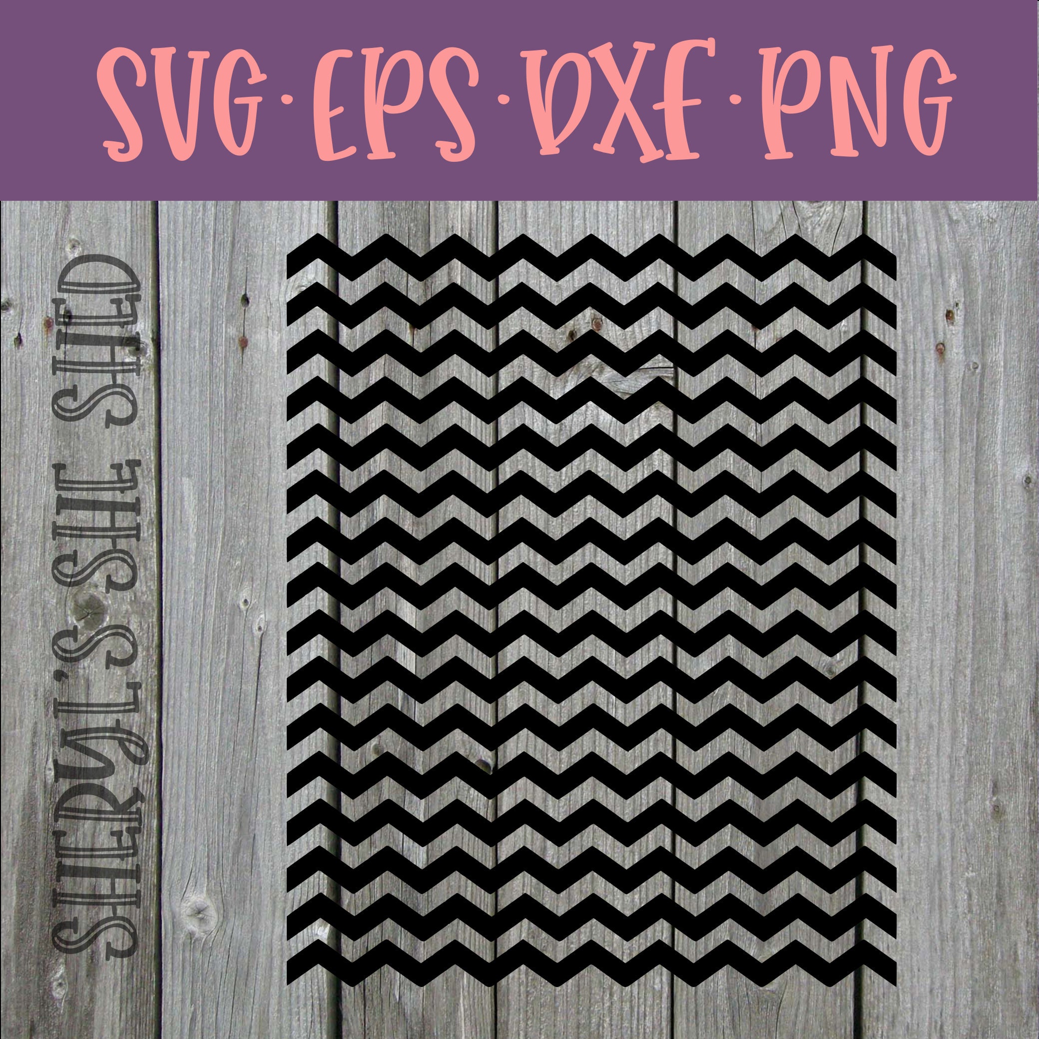 Chevron Pattern SVG Eps PNG Dxf Digital Cut File Cricut Silhouette ...
